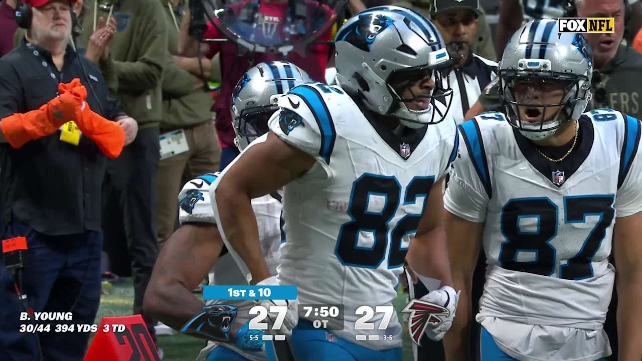 Can't-Miss Play: 54-yard gain in overtime! Carolina Panthers ...