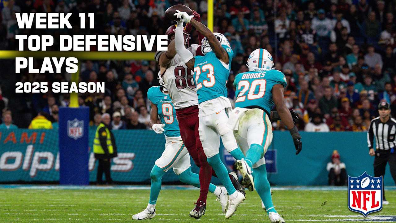 Top defensive plays | Week 11