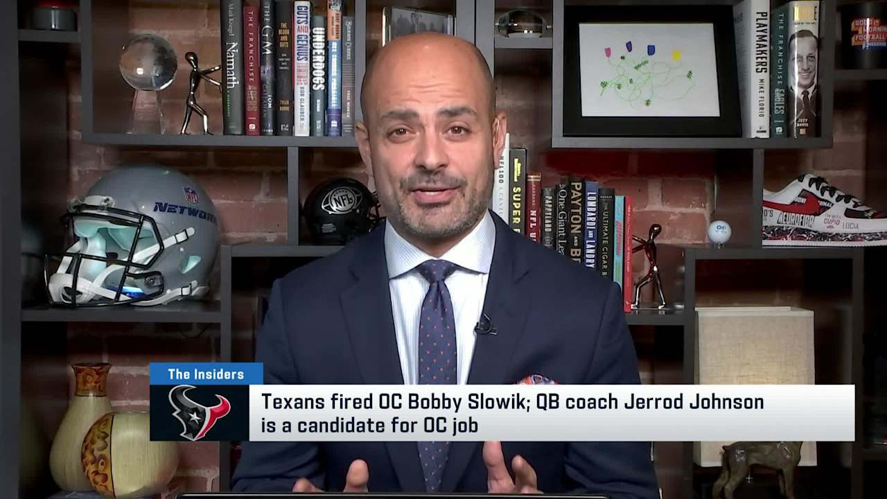 NFL Network Insider Mike Garafolo: Houston Texans fire offensive coordinator Bobby Slowik after ...