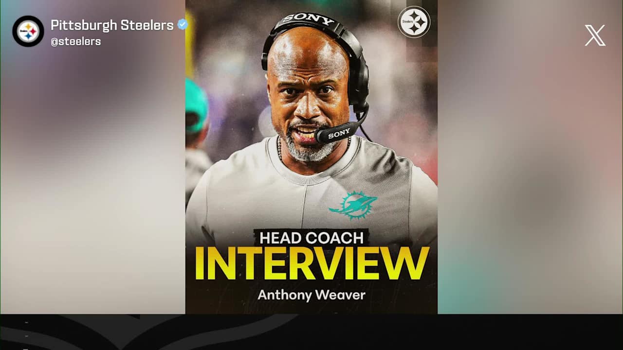 Miami Dolphins defensive coordinator Anthony Weaver completed in-person ...