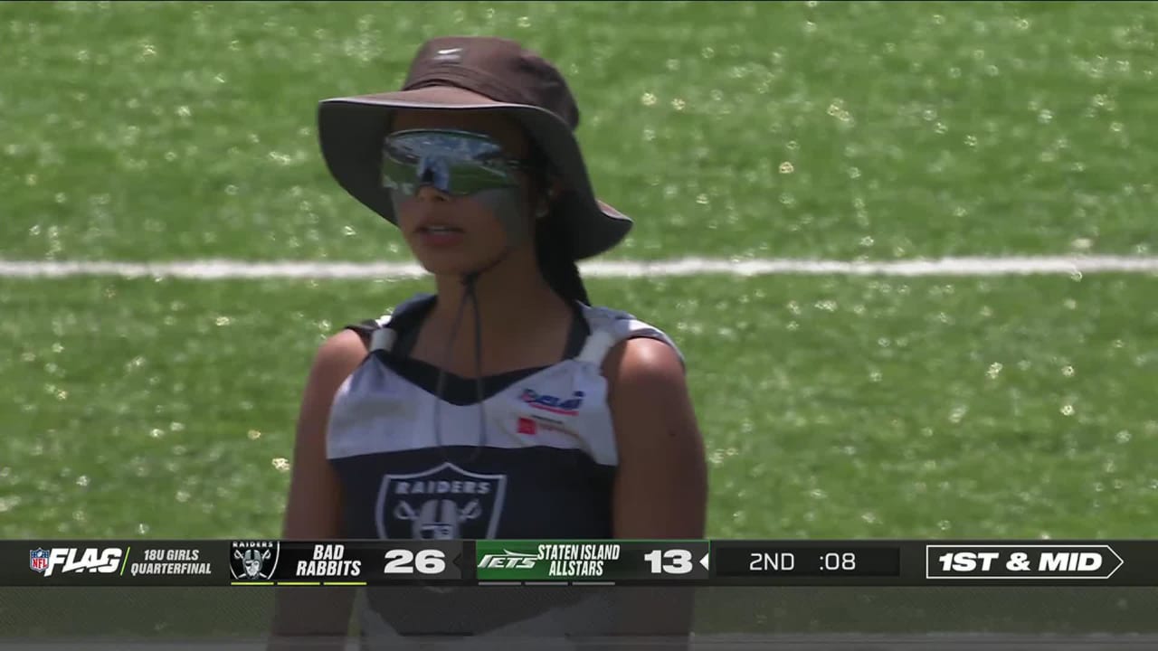 Bad Rabbits ICE game with pick-six on defense