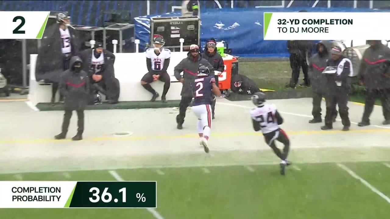 Next Gen Stats: Chicago Bears' Justin Fields' 3 most improbable ...