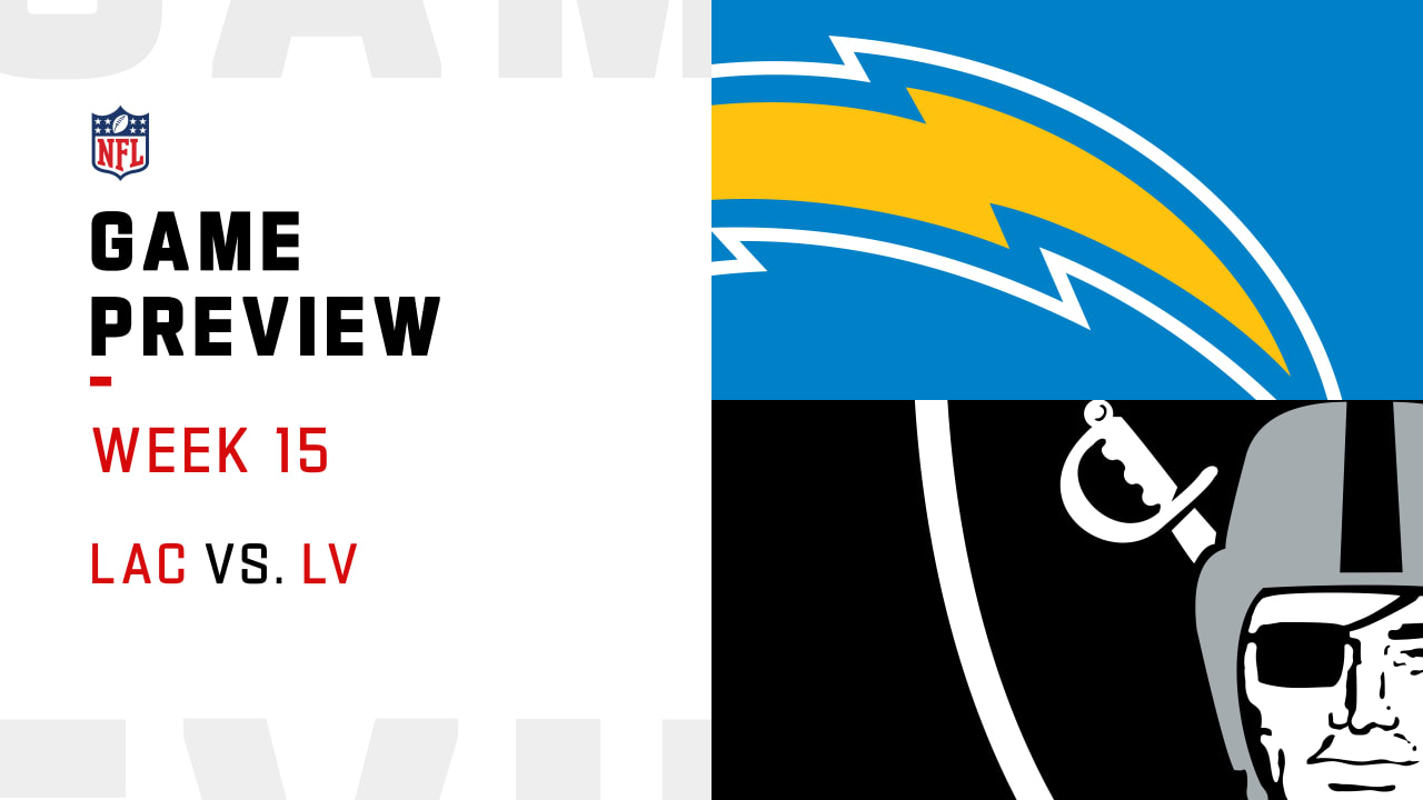 Los Angeles Chargers vs. Las Vegas Raiders preview | Week 15