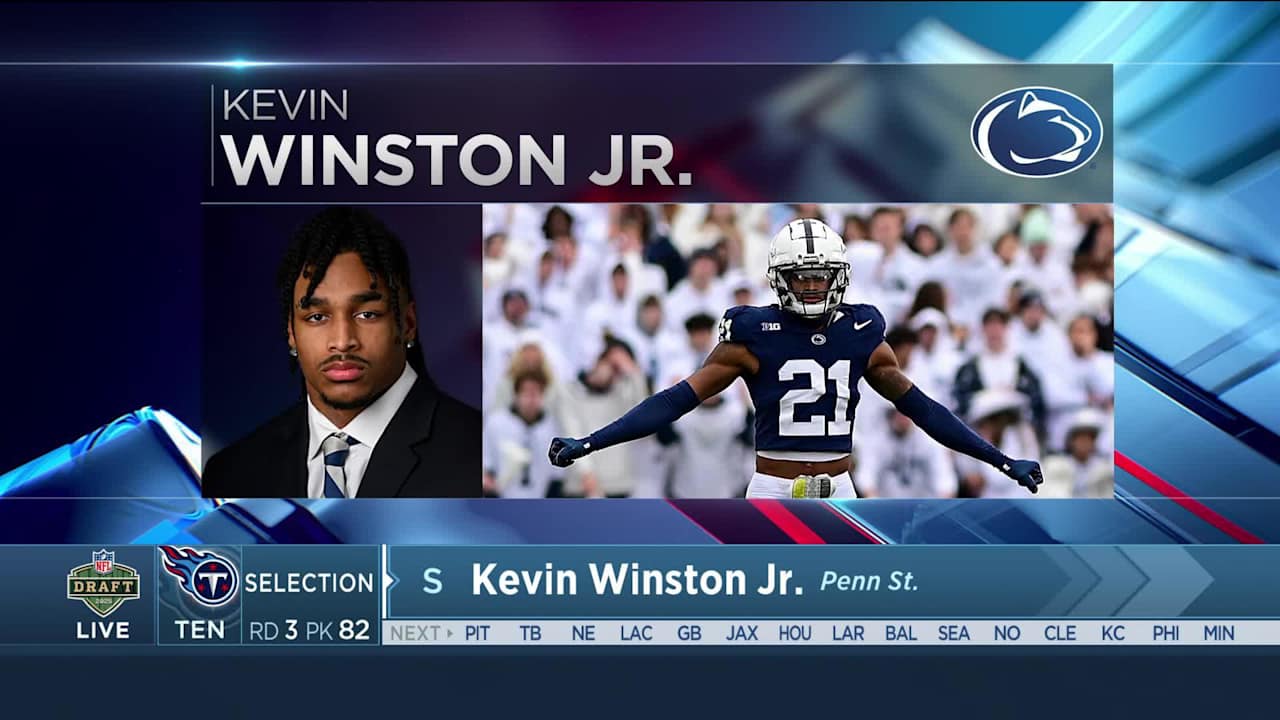 Tennessee Titans select Tennessee Kevin Winston Jr. with No. 82 pick in ...