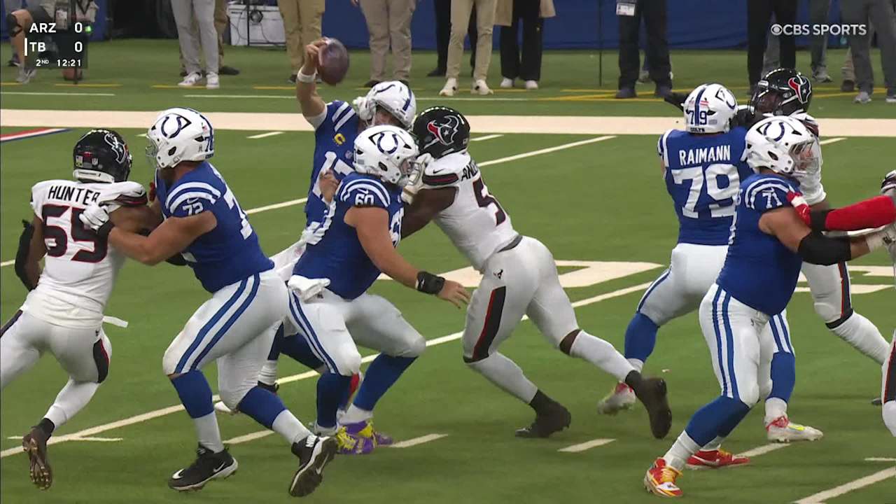 Houston Texans defensive end Will Anderson Jr. ambushes Indianapolis ...