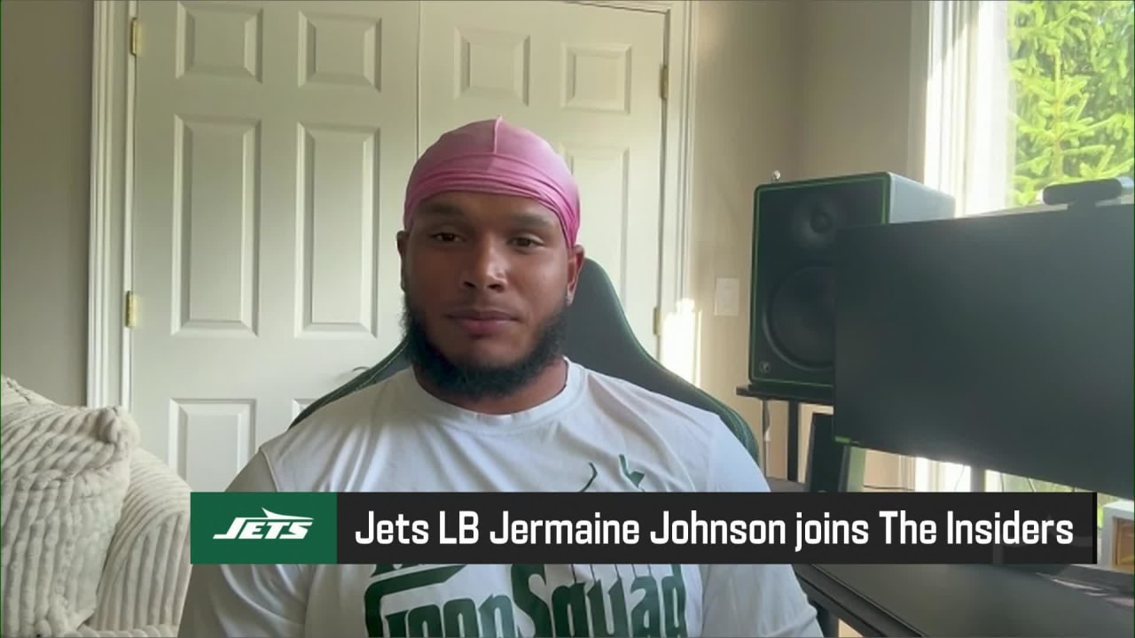 New York Jets linebacker Jermaine Johnson joins 'The Insiders' for ...