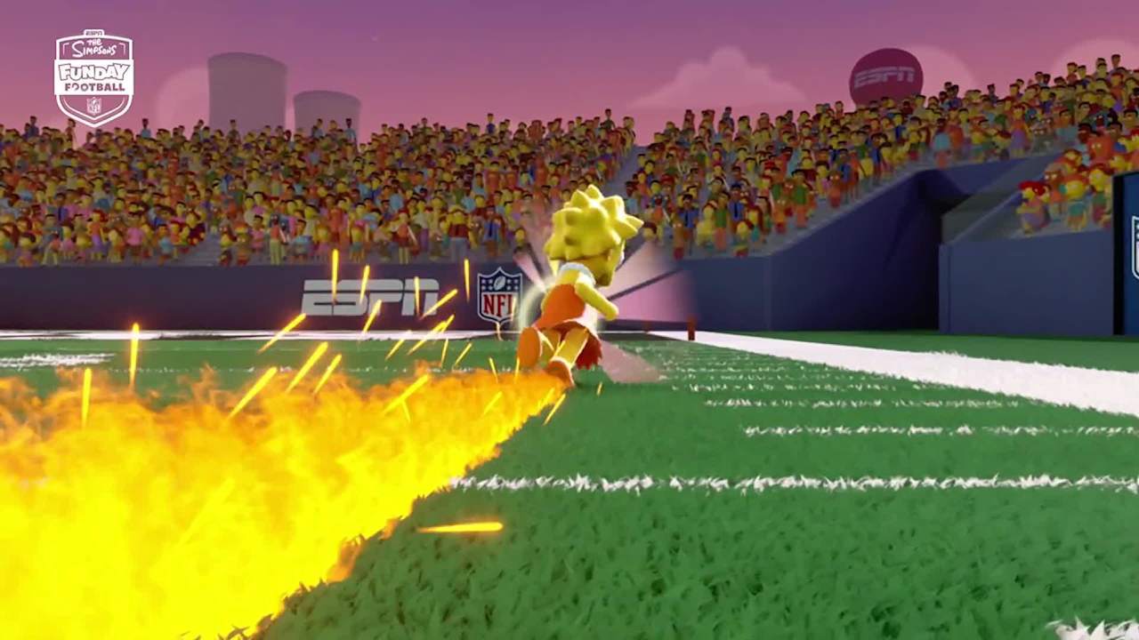 We have the power! Lisa Simpson sprints to end zone to put Cincinnati ...