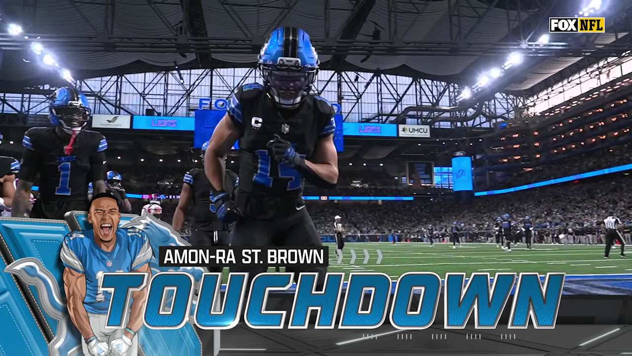 Detroit Lions wide receiver Amon-Ra St. Brown's best plays in 149-yard ...