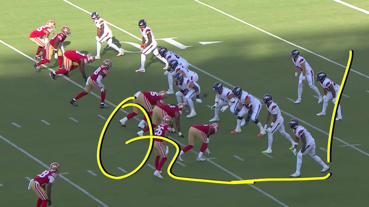 San Francisco 49ers cornerback Chase Lucas forces Denver Broncos ...