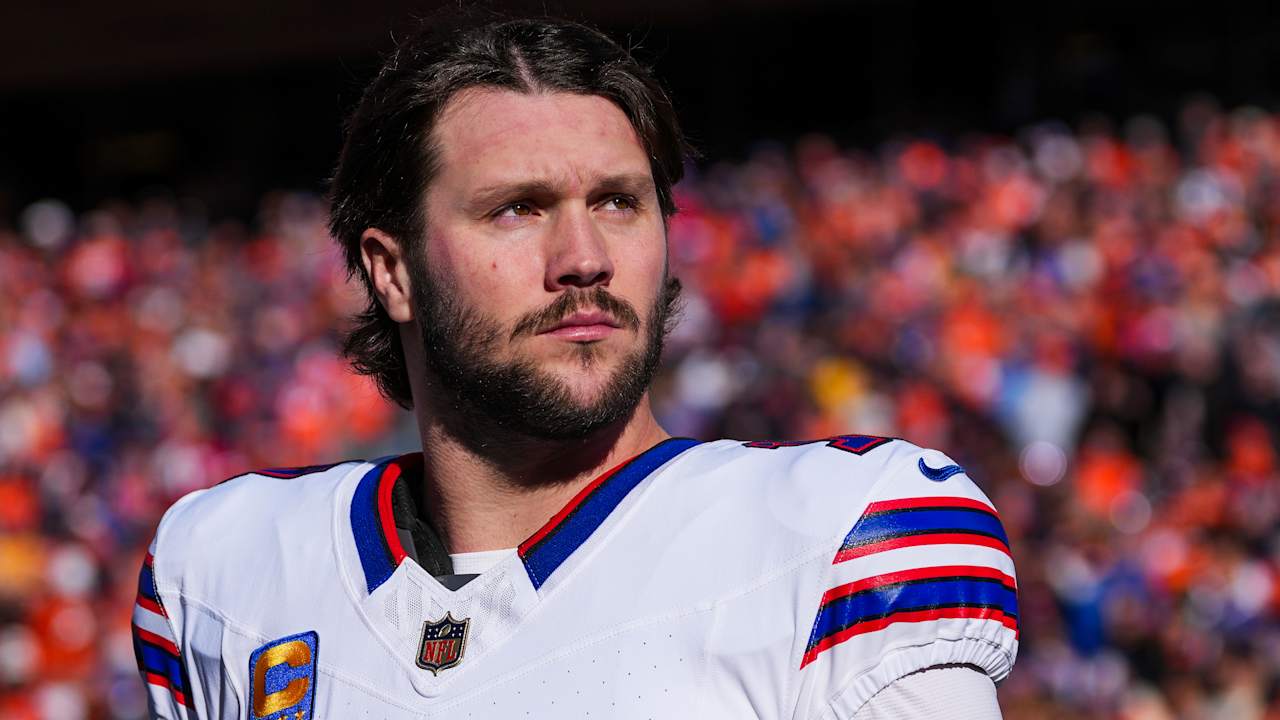 NFL news roundup: Bills QB Josh Allen (foot) seen on crutches, in ...