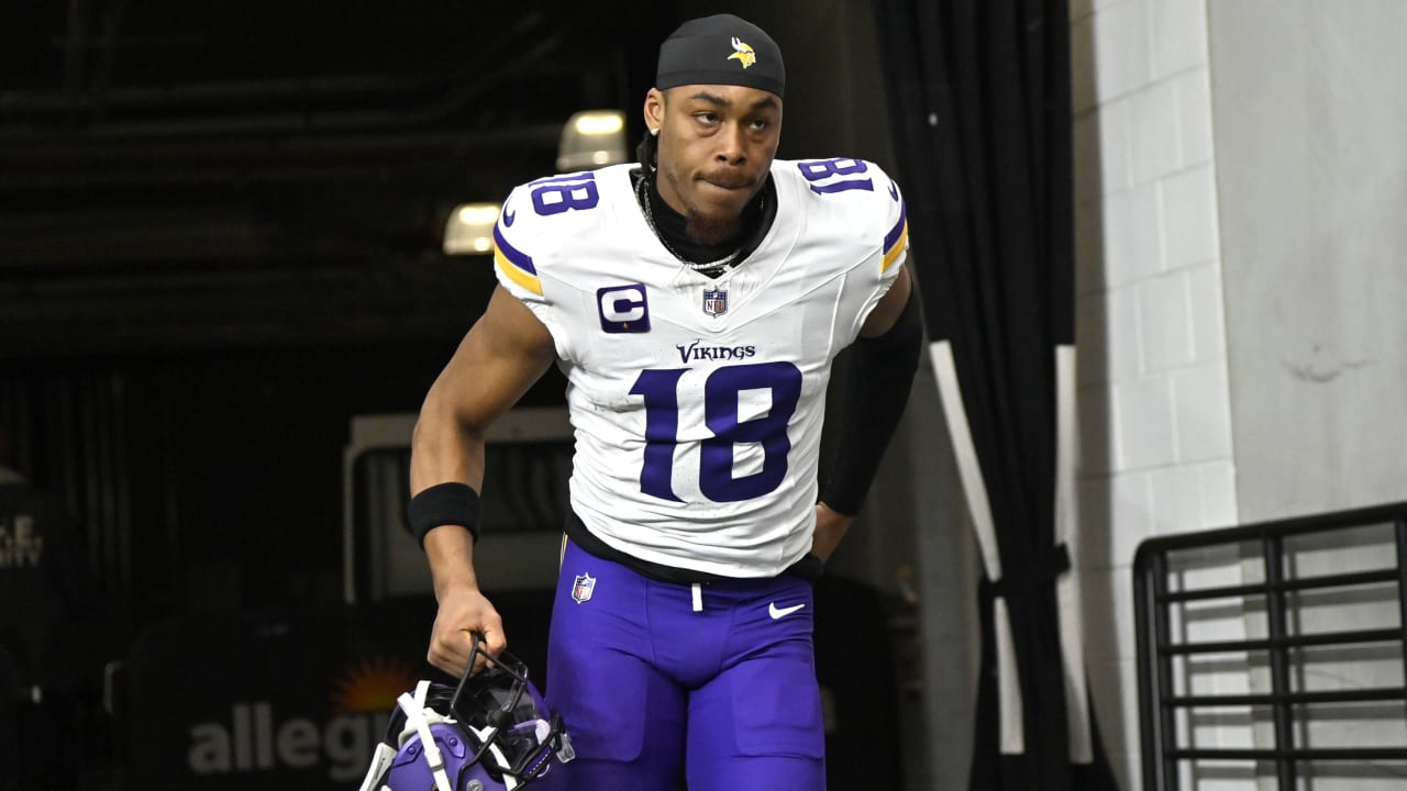 Vikings WR Justin Jefferson (chest) says he'll play Saturday vs. Bengals