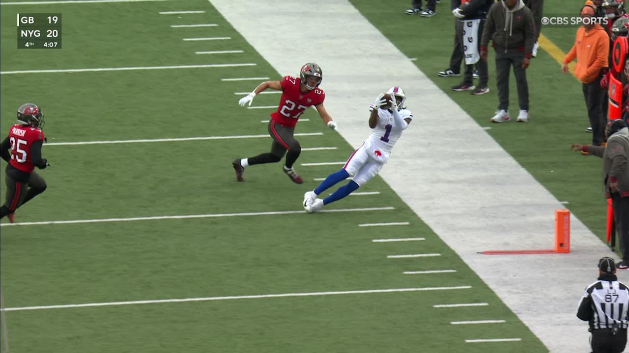 Buffalo Bills wide receiver Curtis Samuel's toe-tapping grab gives ...