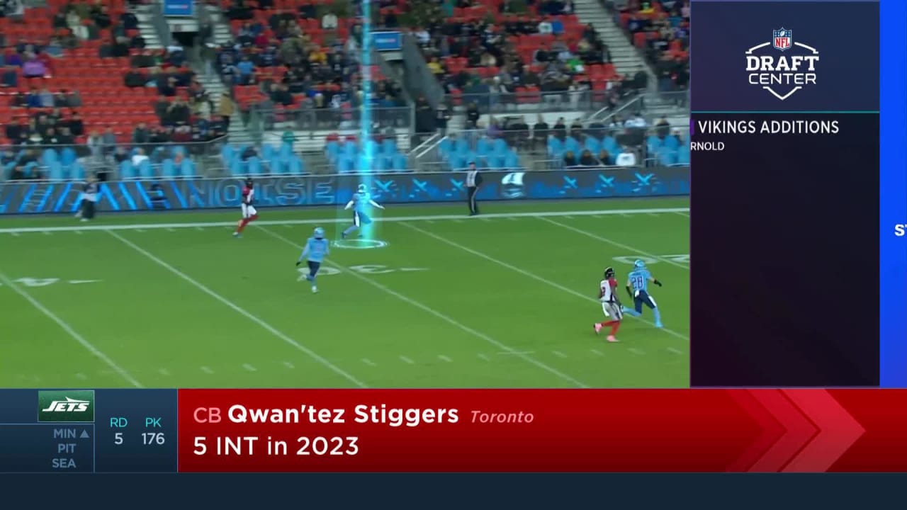 New York Jets select Toronto Argonauts cornerback Qwan'tez Stiggers ...