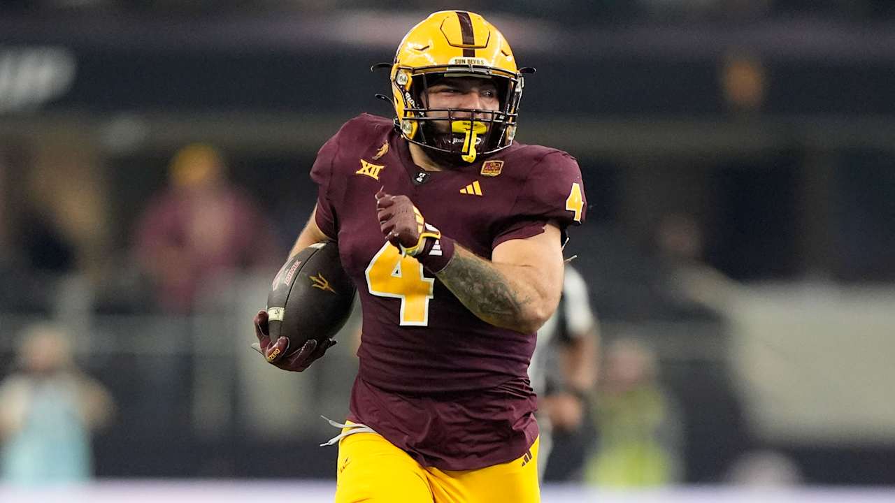 2025 NFL Draft: Giants select Arizona State RB Cam Skattebo with No ...