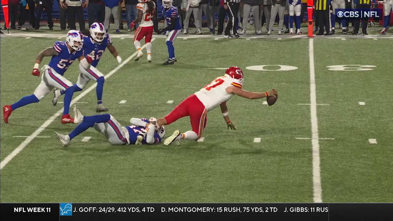 Kansas City Chiefs tight end Travis Kelce enters Kevin Dyson mode vs ...