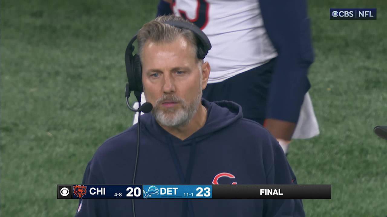 Chicago Bears final play ends poorly as times runs out