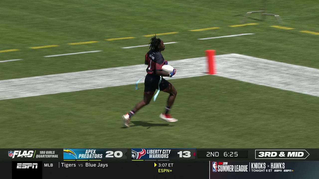 Alexandra Harris runs perfect route for TD