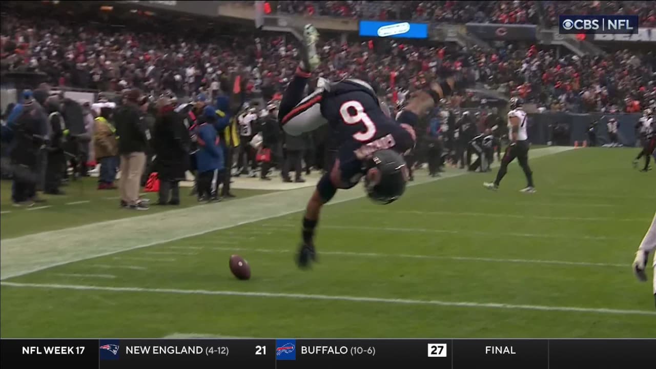 Chicago Bears defensive back Kyler Gordon caps fourth quarter INT with ...
