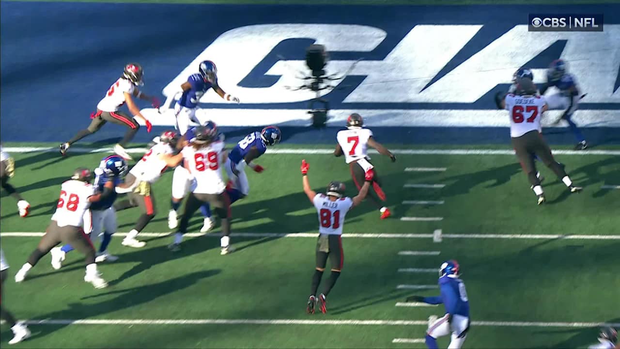 Tampa Bay Buccaneers running back Bucky Irving's fifth rush TD of 2024 ...