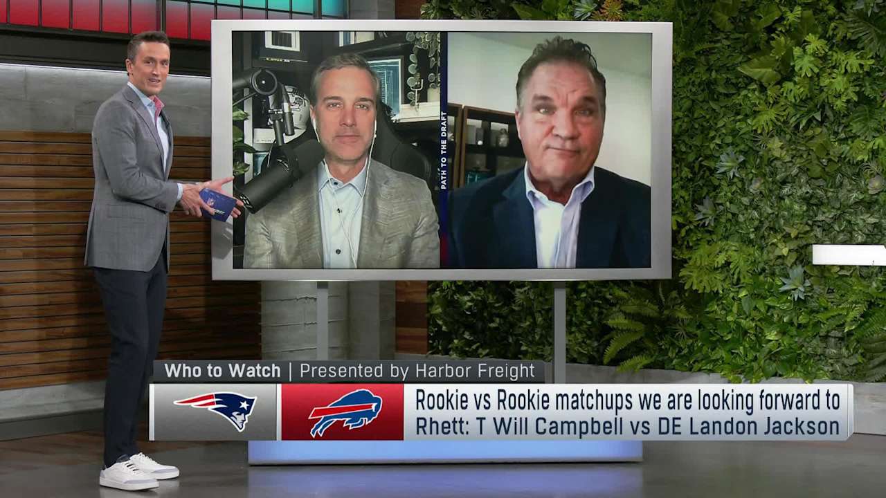 NFL Network's Rhett Lewis: I can't wait to see New England Pats OT Will ...