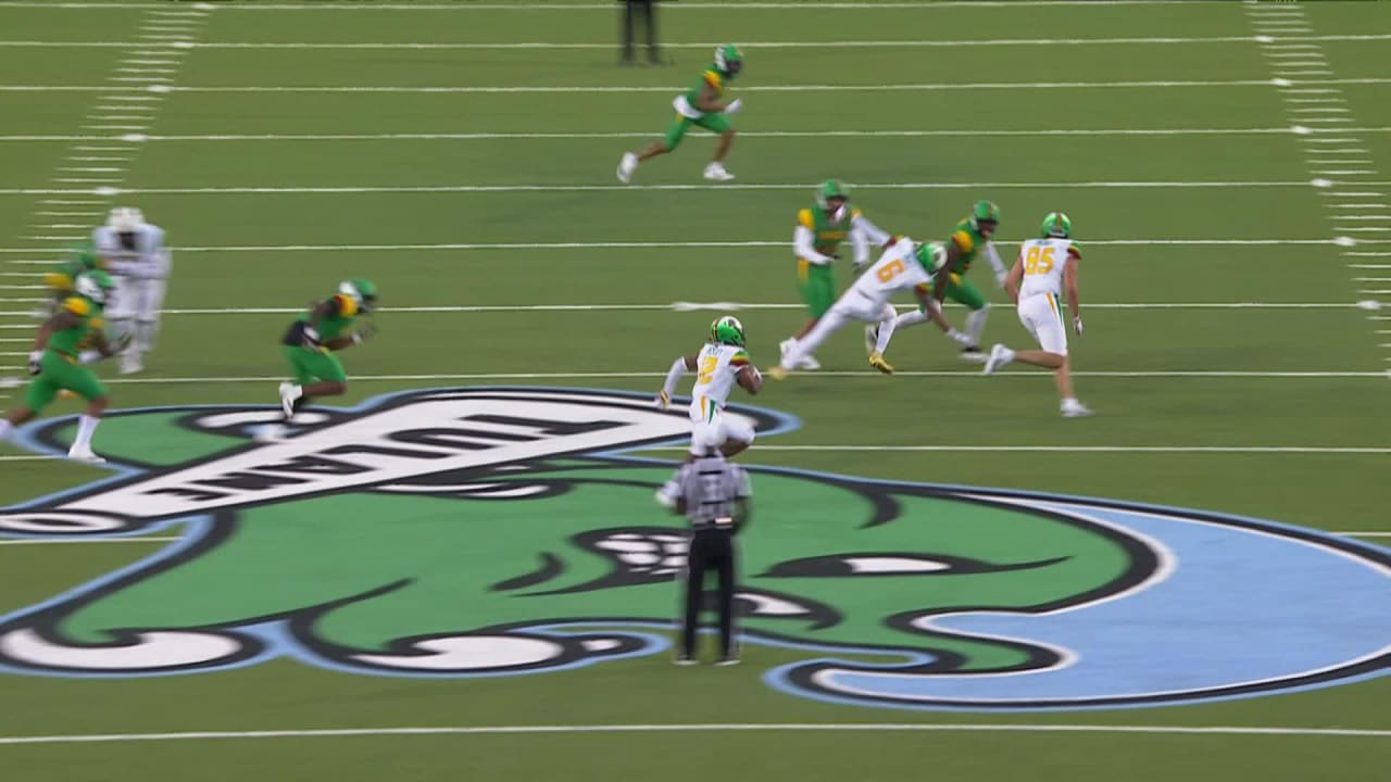 Bowie State University wide receiver Keshane Hinckley gets loose in ...