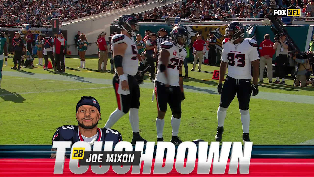 Houston Texans running back Joe Mixon's best plays from 119-yard game vs. Jacksonville Jaguars ...