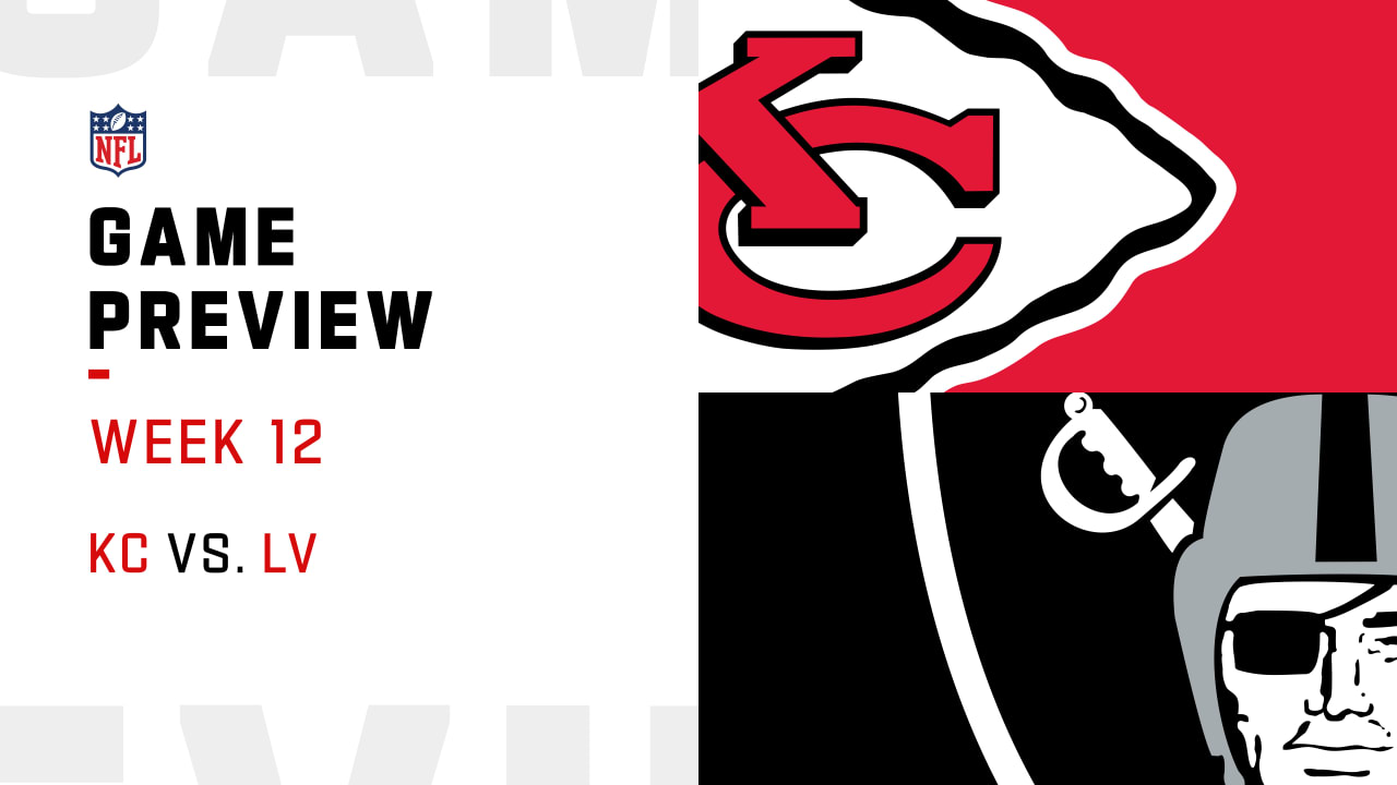 Kansas City Chiefs vs. Las Vegas Raiders preview | Week 12