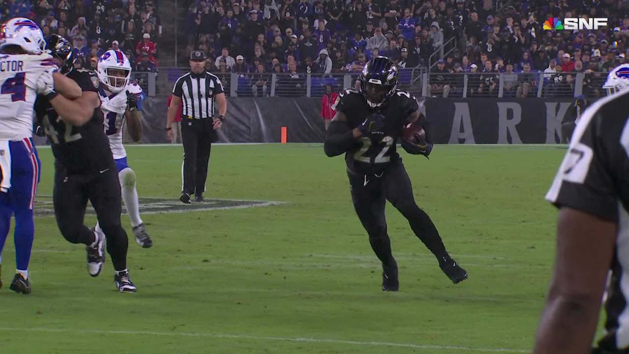 Baltimore Ravens running back Derrick Henry's 39-yard rush showcases RB ...