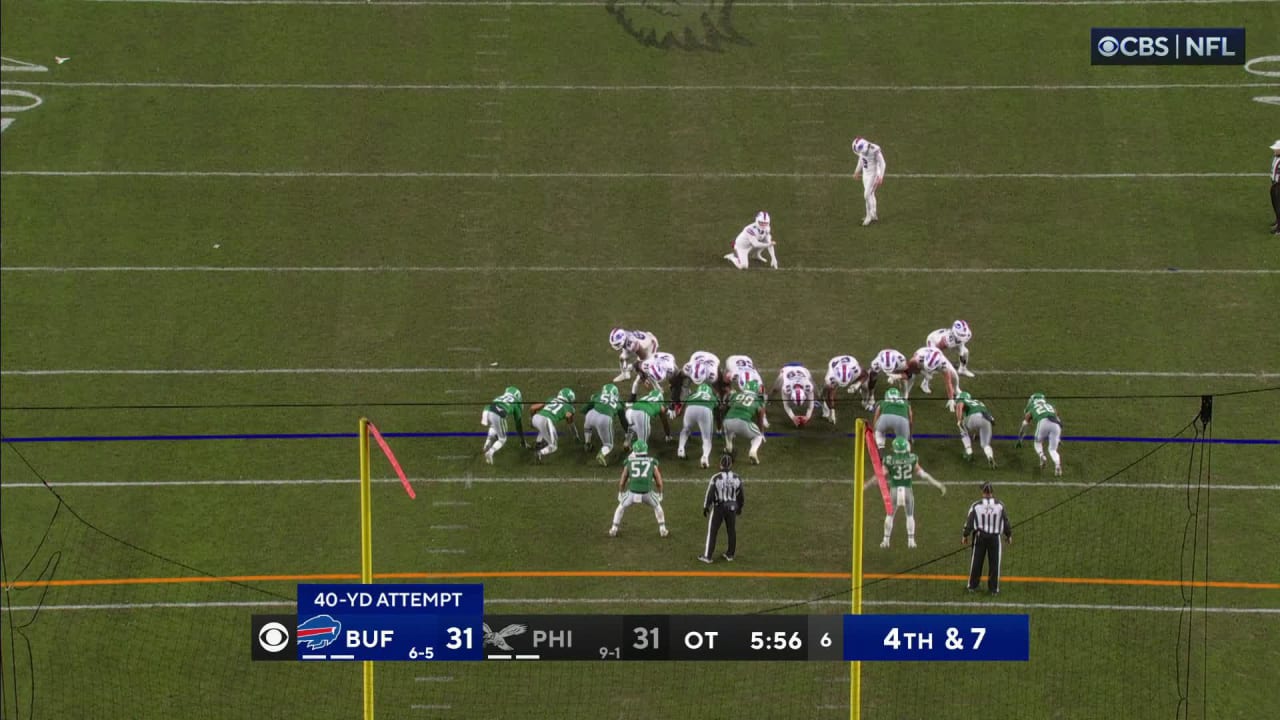 Buffalo Bills kicker Tyler Bass puts Bills ahead in OT with 40-yard FG
