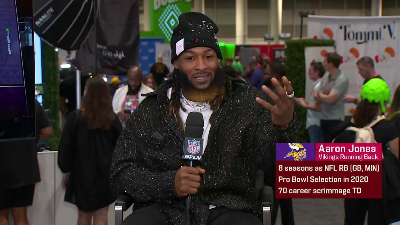 Minnesota Vikings running back Aaron Jones: I'd love to be back with ...