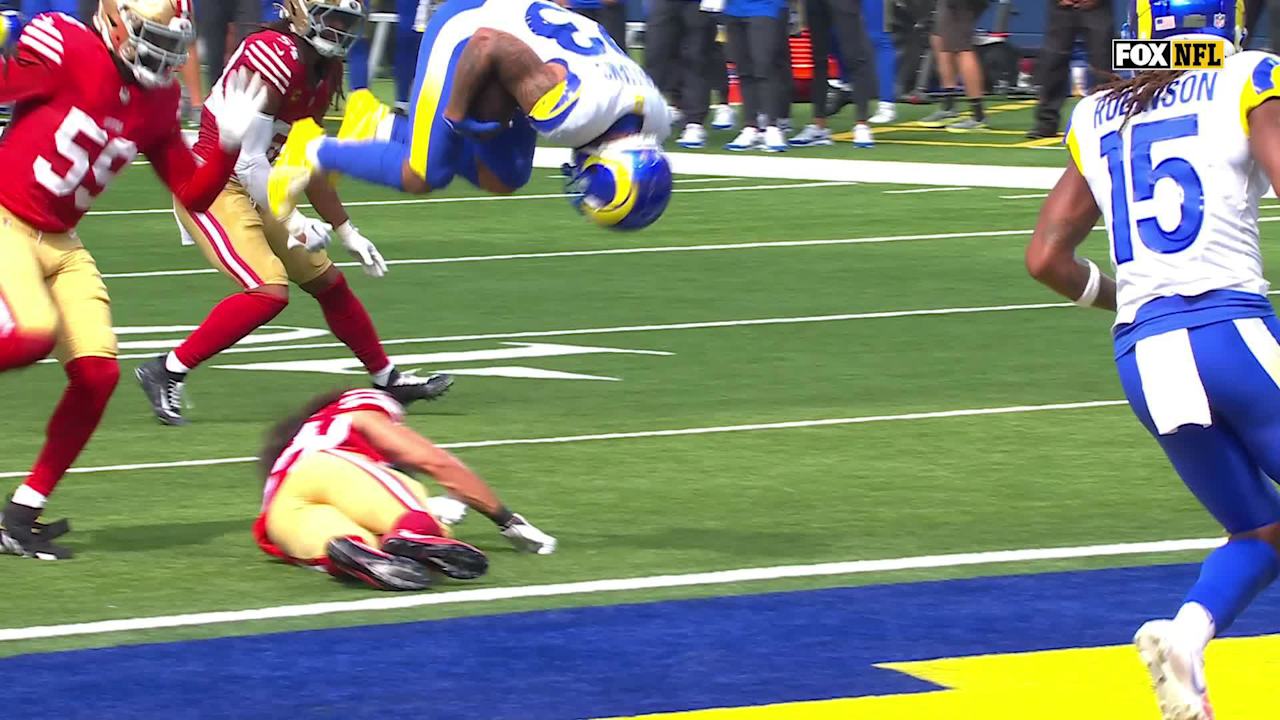 Can't-Miss Play: Front-flip touchdown! Los Angeles Rams running back ...