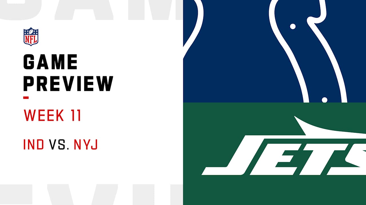 Indianapolis Colts vs. New York Jets preview | Week 11