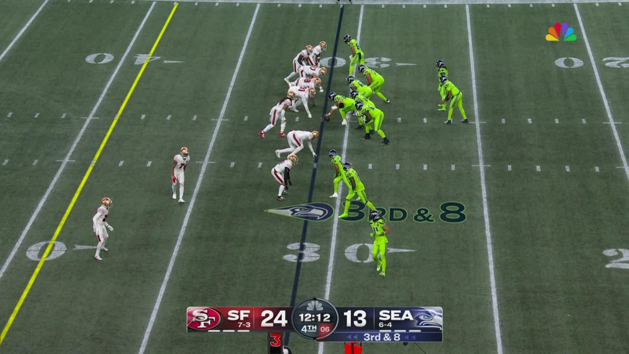 Seattle Seahawks quarterback Geno Smith can't escape as San Francisco ...