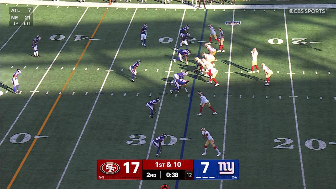 New York Giants linebacker Brian Burns' strip sack on Mac Jones sets up ...