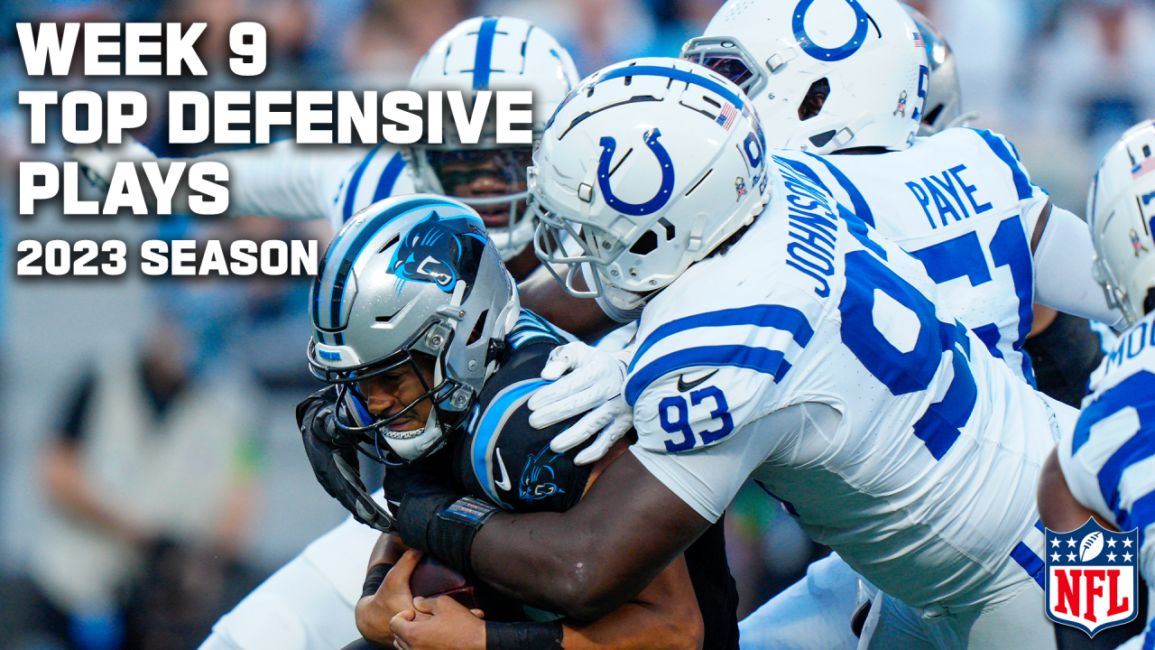 Top defensive plays | Week 9