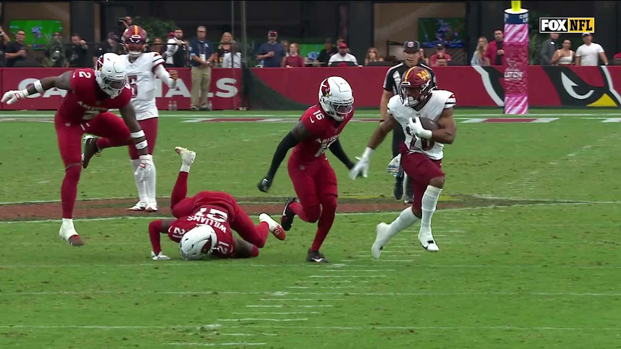 Washington Commanders running back Jeremy McNichols rewards Washington ...