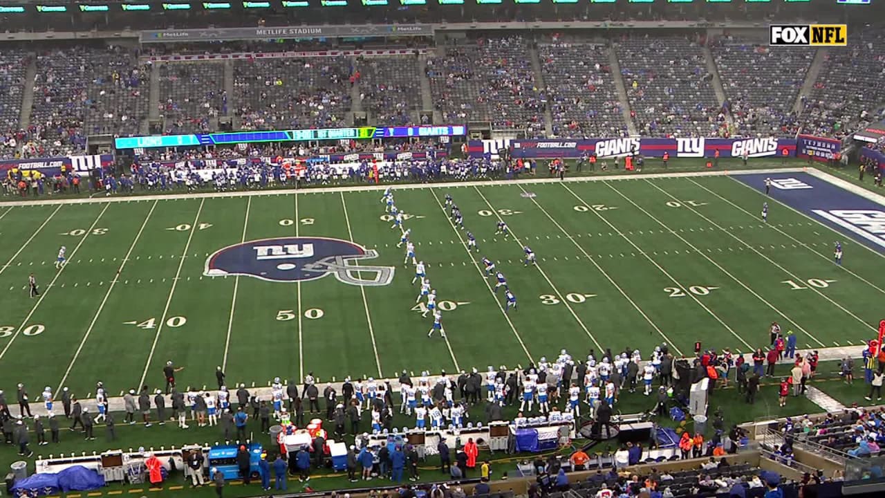 New York Giants return kickoff in preseason opener under new rules