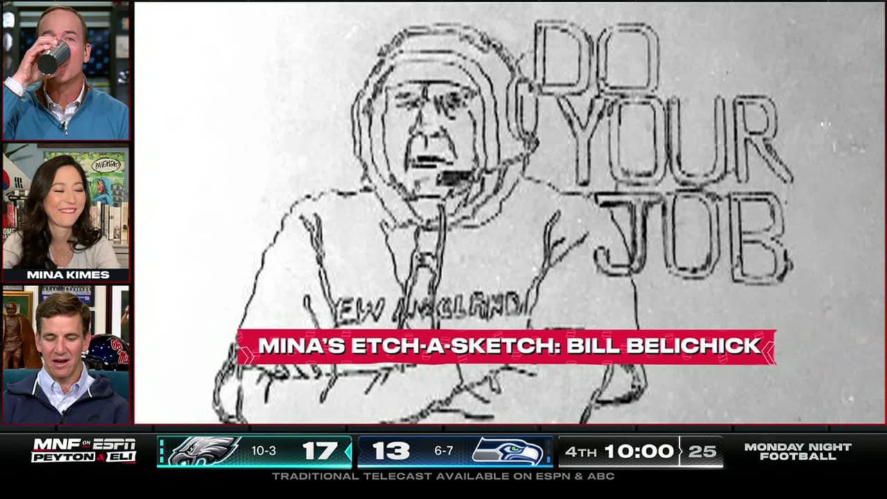 Analyst and reporter Mina Kimes talks about her etch-a-sketch football ...