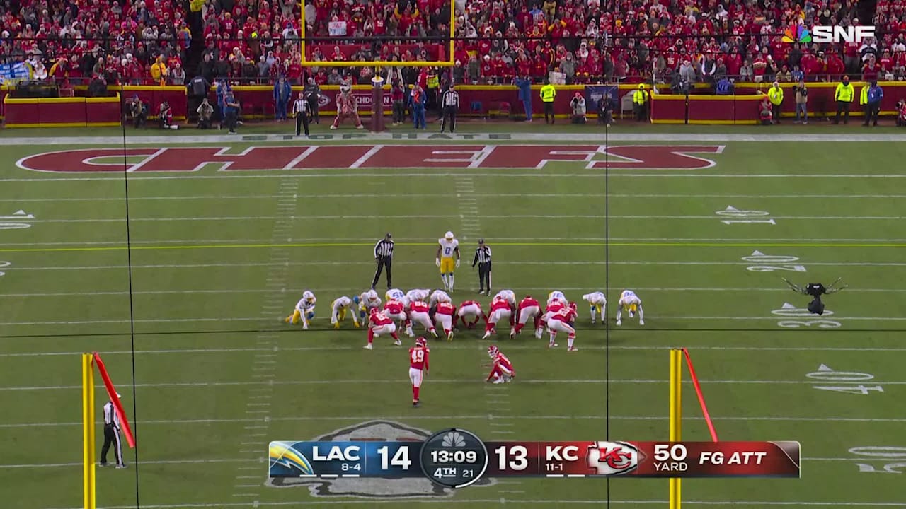 Kansas City Chiefs kicker Matthew Wright's 50-yard field goal puts ...