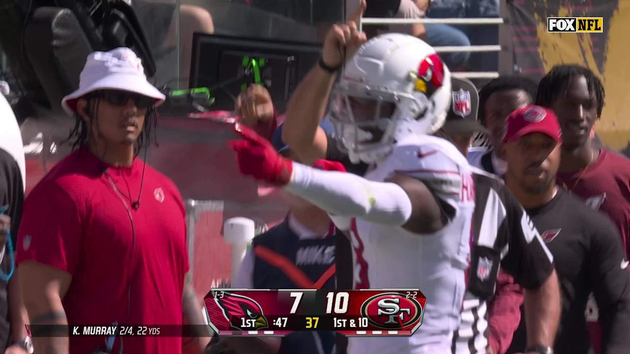 Arizona Cardinals wide receiver Marvin Harrison Jr.'s back-shoulder ...