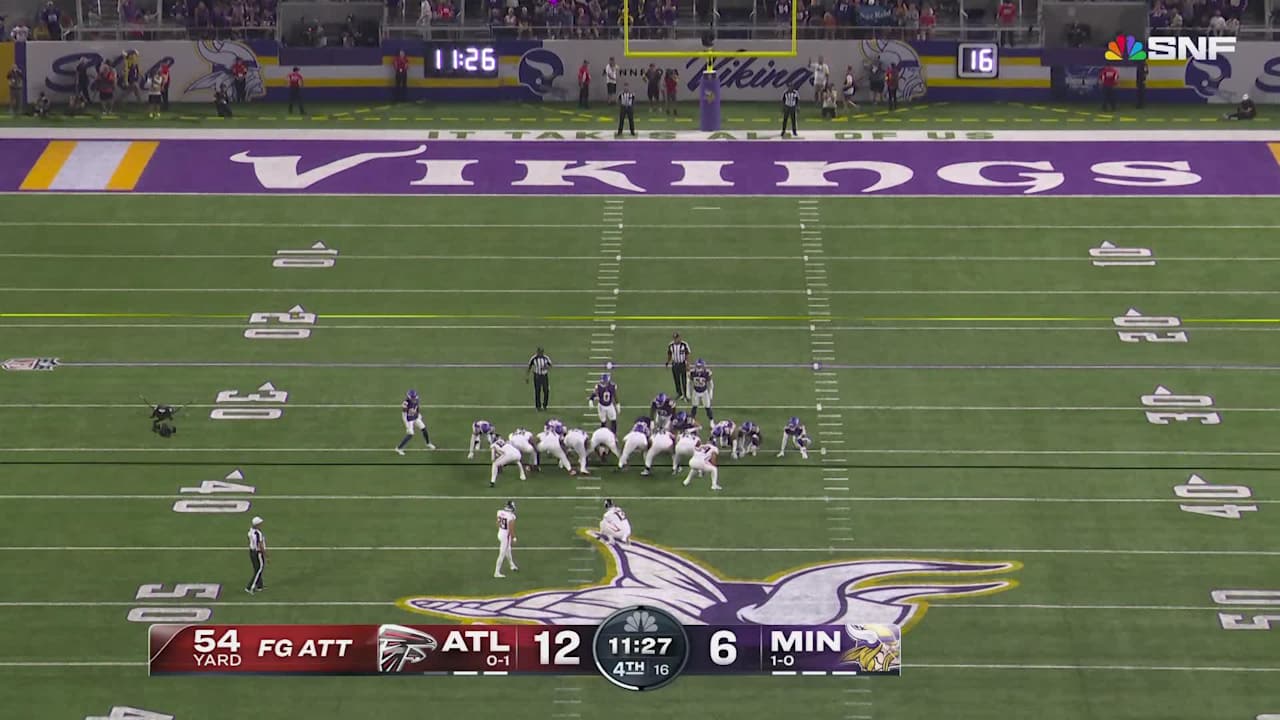 Atlanta Falcons kicker John Parker Romo's 54-yard field goal marks his ...