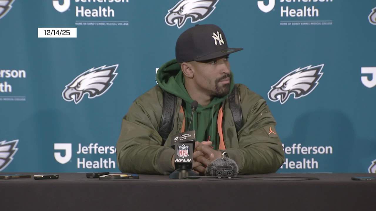 Quarterback Jalen Hurts on Philadelphia Eagles offense rebounding in ...