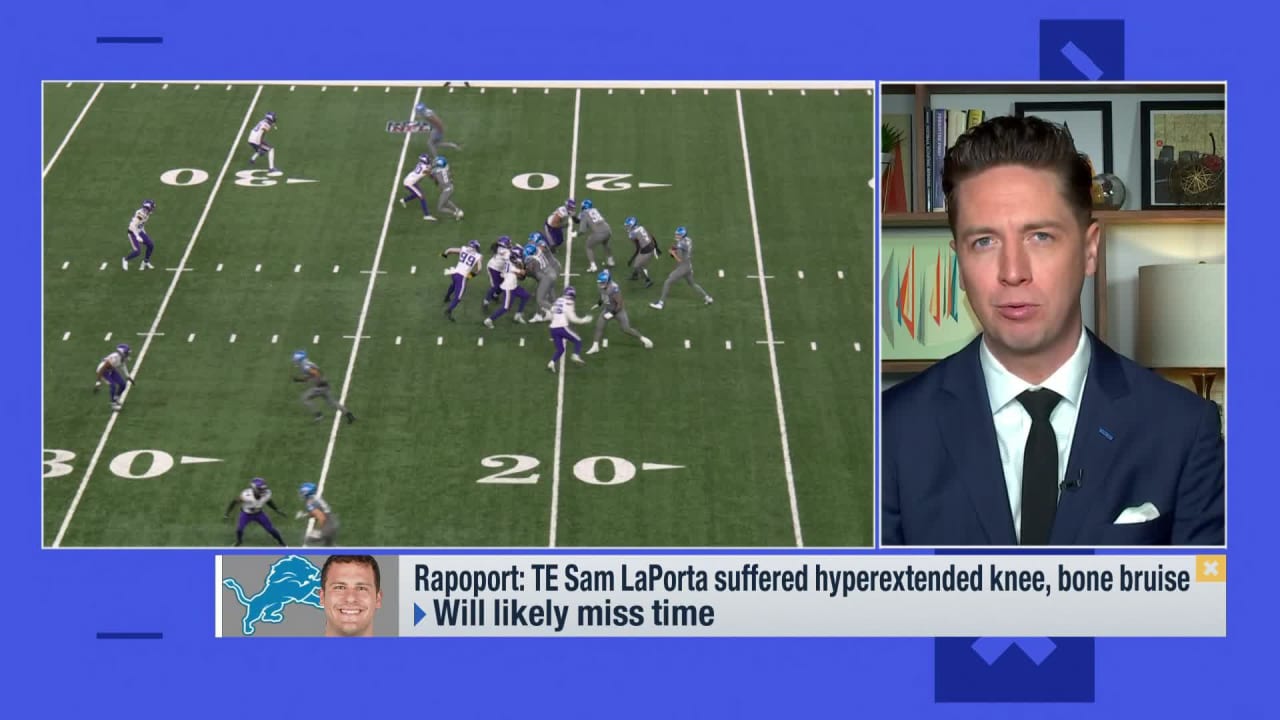 Nfl Network Insider Tom Pelissero Detroit Lions Tight End Sam Laporta