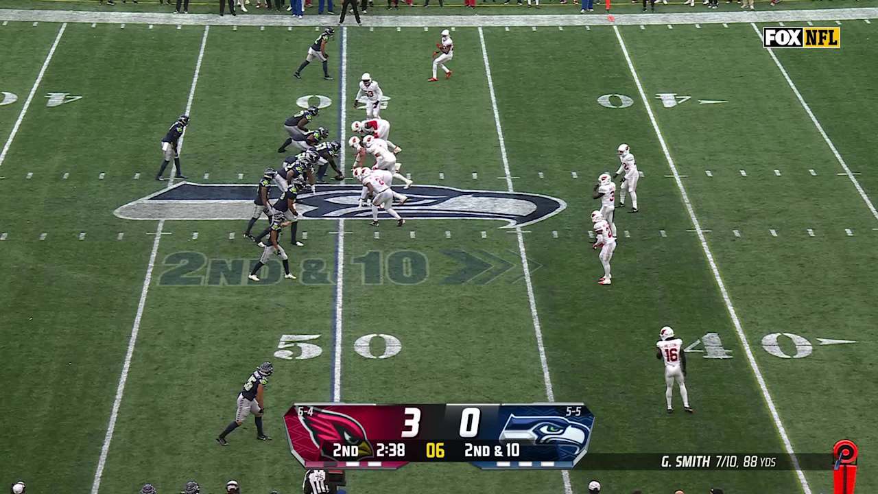 Seattle Seahawks wide receiver Jaxon Smith-Njigba takes screen pass 46 ...
