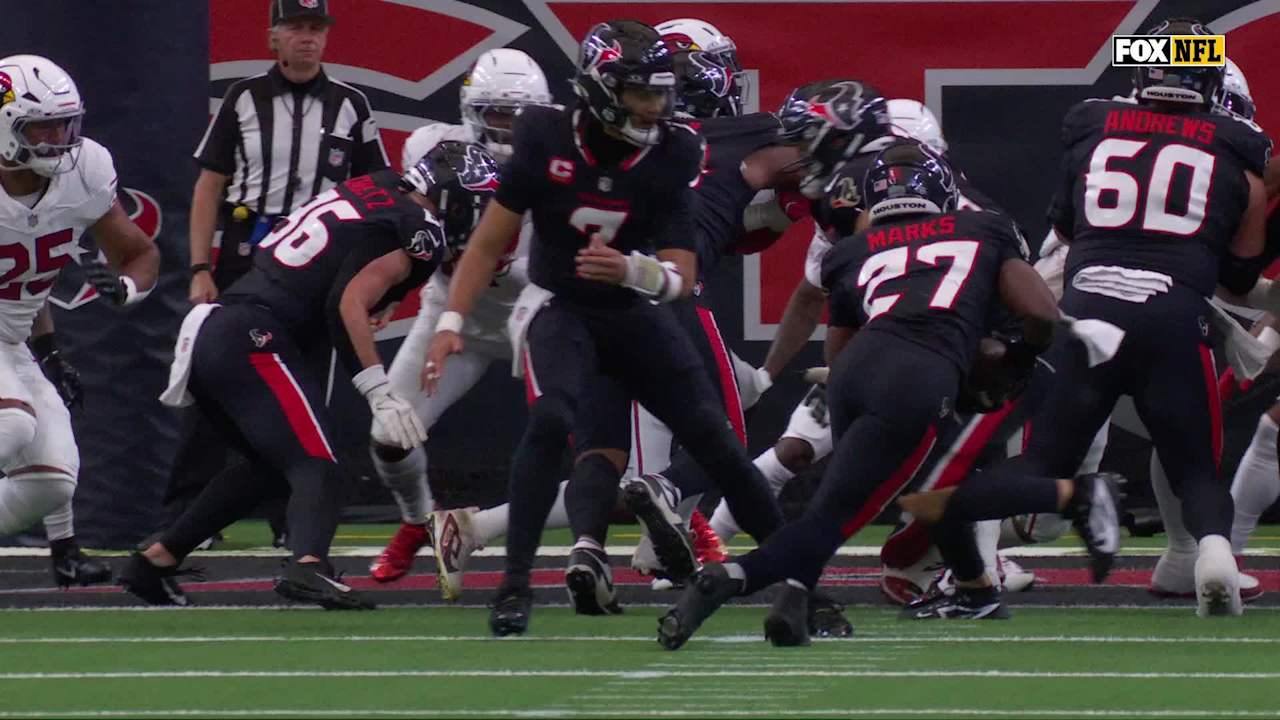 Can't-Miss Play: Houston Texans' botched snap somehow results in corkscrew touchdown by running ...