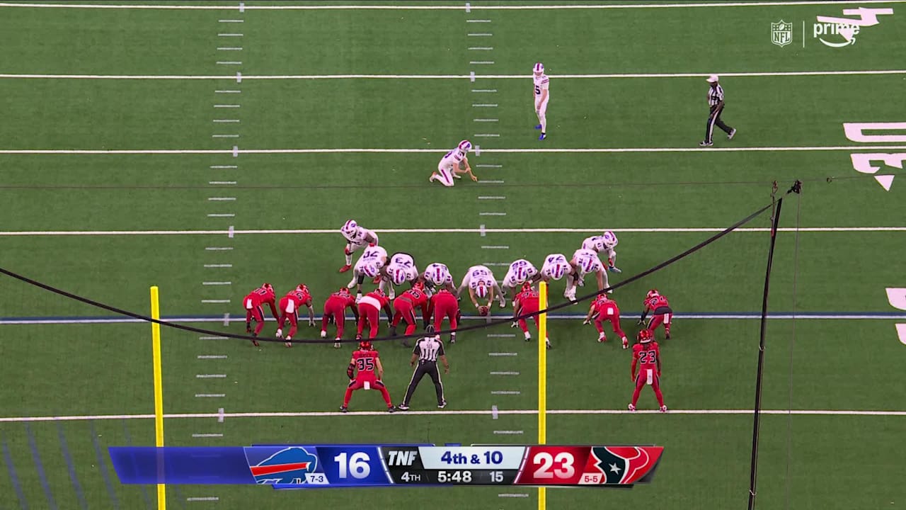 Buffalo Bills kicker Matt Prater's 38-yard field goal trims Houston ...