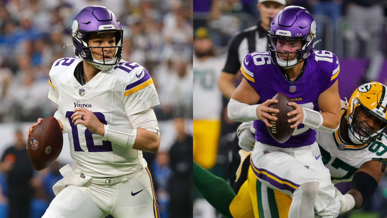 Vikings' Nick Mullens replaces Jaren Hall at QB in loss versus Packers