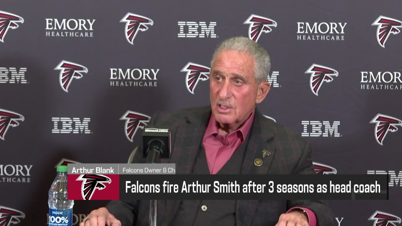 Atlanta Falcons Owner and Chairman Arthur Blank addresses media ...