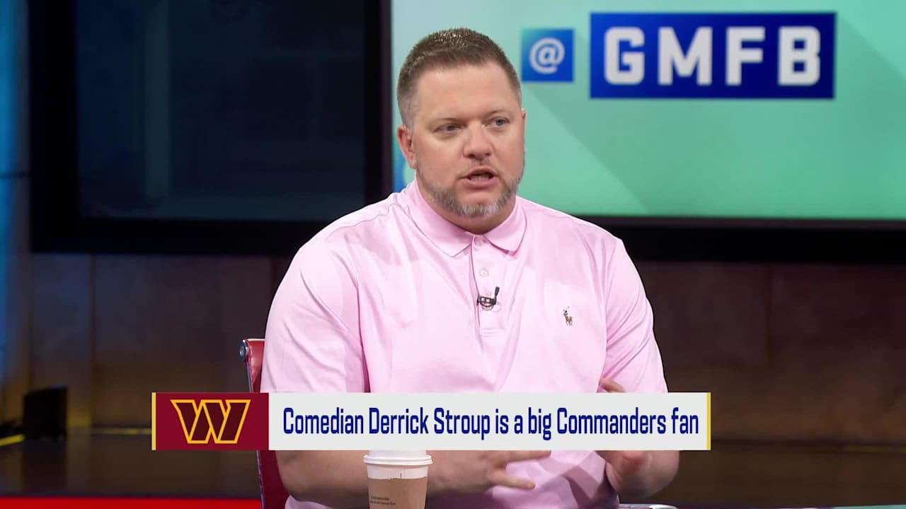 Comedian Derrick Stroup chats it up with 'GMFB' while on tour about his ...