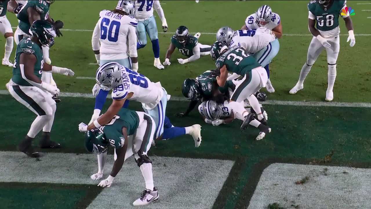 First touchdown of 2025 NFL season! Dallas Cowboys running back Javonte ...